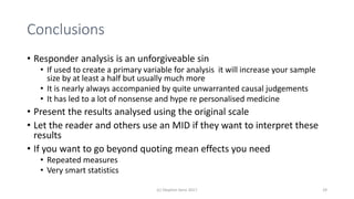Minimally important differences | PPTX