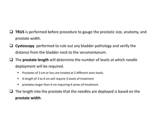 Minimally invasive and endoscopic management of benign prostatic | PPTX