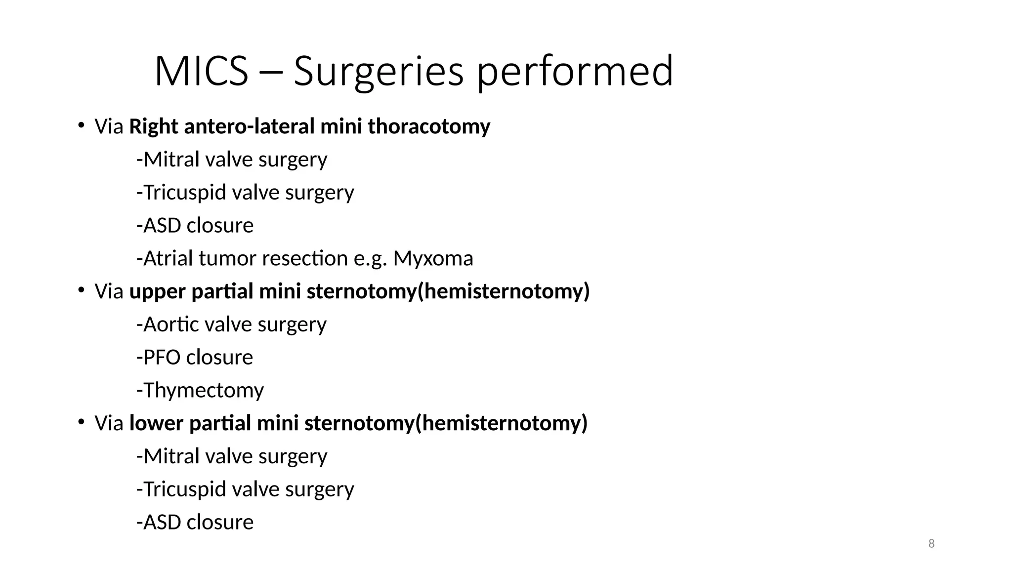 Minimally invasive cardiac surgery for anesthesia.pptx