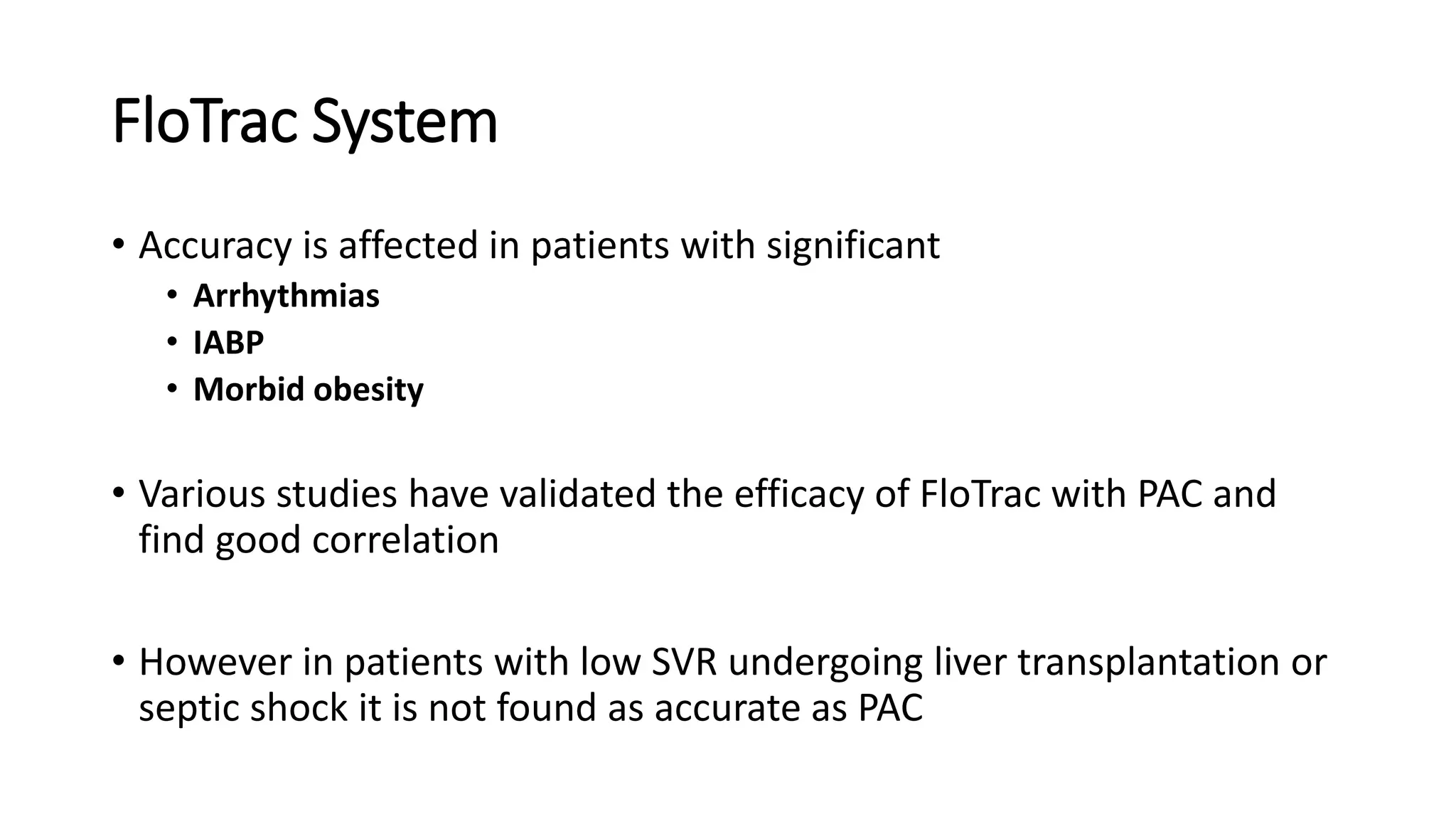 Minimally invasive Cardiac output Monitoring | PPTX