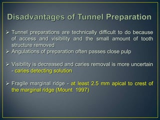 Minimally Invasive Dentistry part 1.ppt | Dental Health | Diseases and ...