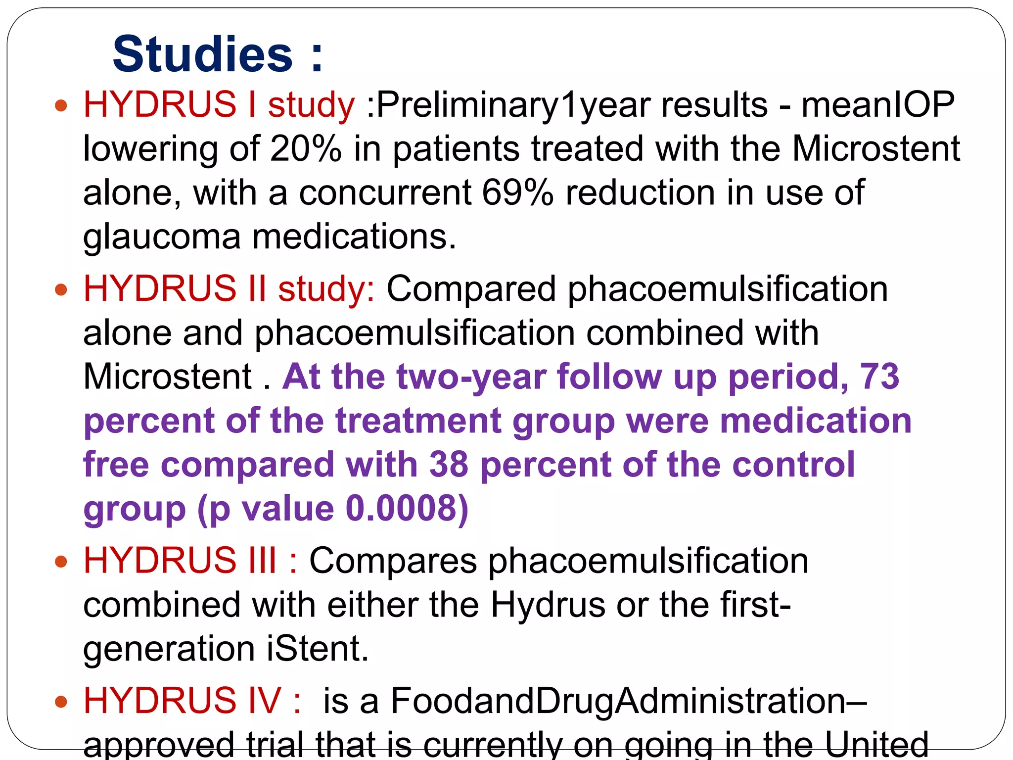 Minimally invasive glaucoma surgery | PPTX
