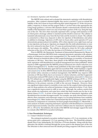 Minimally Invasive Intracerebral Hemorrhage Evacuation.pdf | First Aid | Injuries
