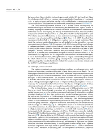Minimally Invasive Intracerebral Hemorrhage Evacuation.pdf | First Aid | Injuries