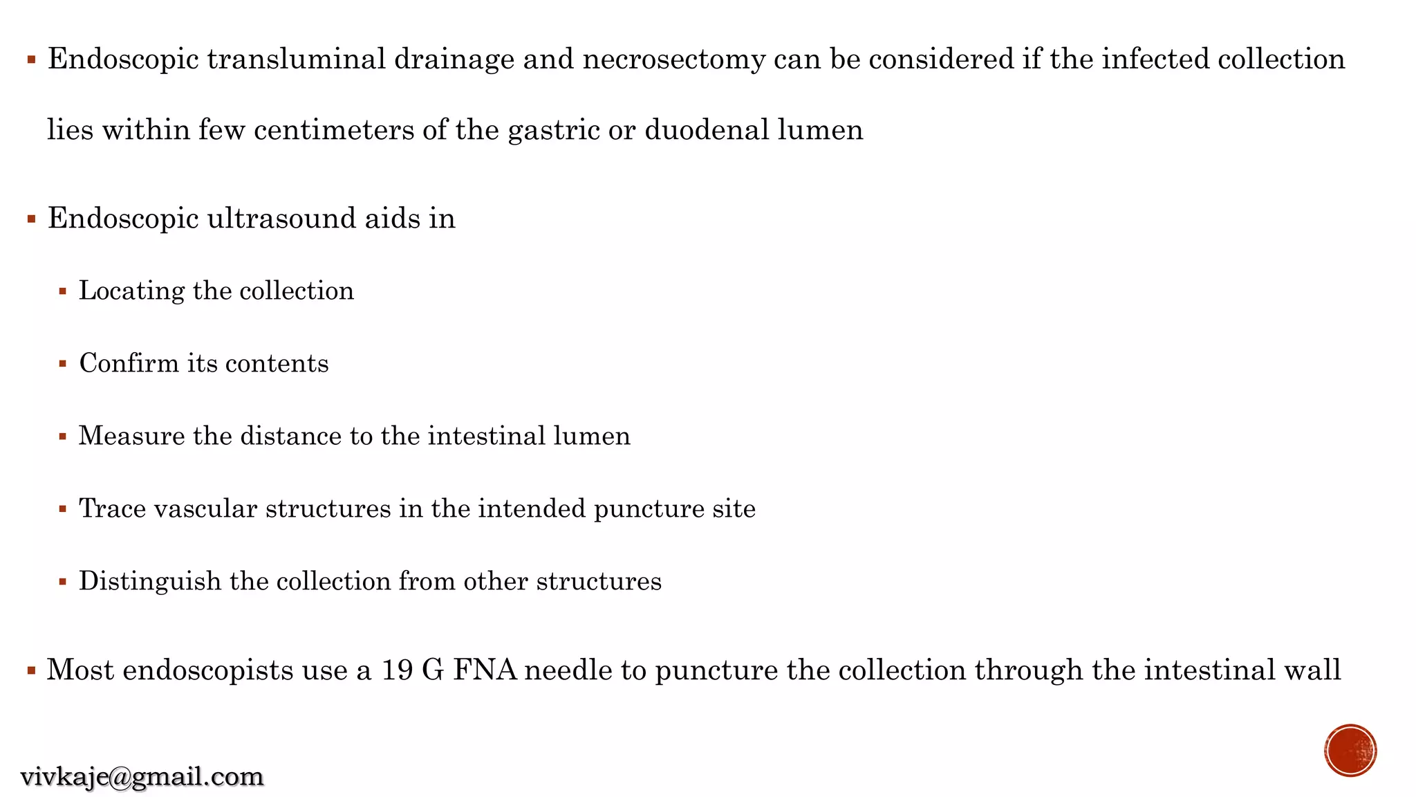 Minimally invasive necrosectomy | PPTX