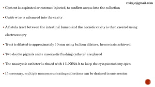 Minimally invasive necrosectomy | PPT