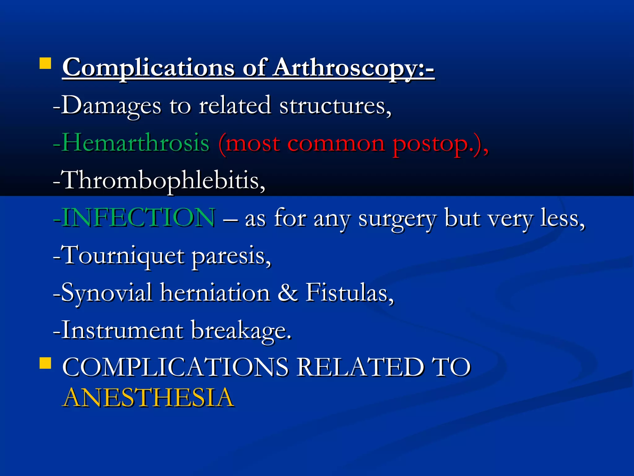 Minimally Invasive Surgery in Orthopaedics. | PPT
