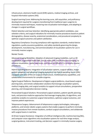 Minimally Invasive Surgery Visualization Systems Market.pdf | Surgery | Medical Health