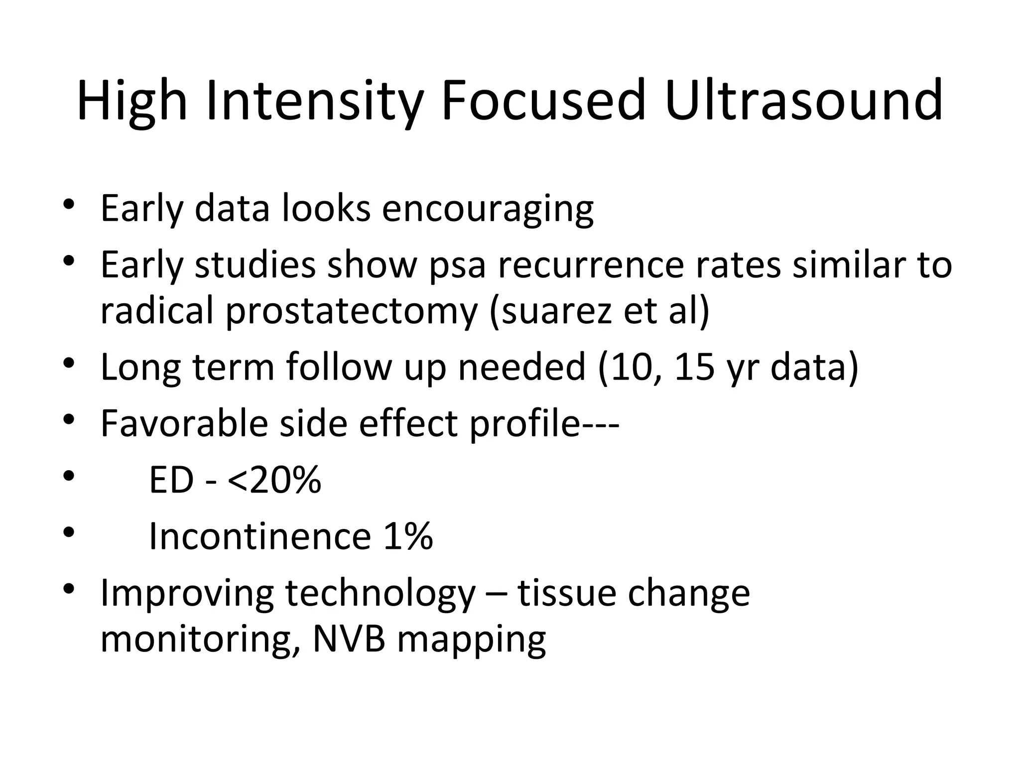 Minimally Invasive Treatment Options for Clinically Localized Prostate ...