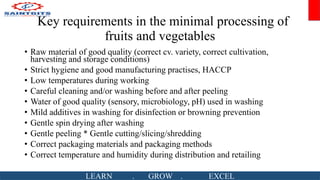 Minimal processing | PDF