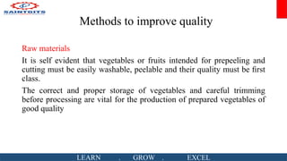 Minimal processing | PDF