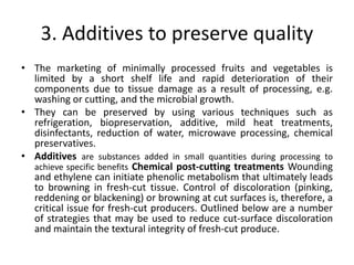 minimal processing of fruits and vegetables.pptx