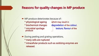 Minimal Processing of Fruits & Vegetables.pptx