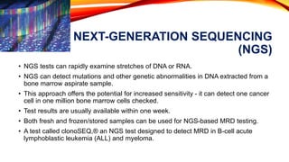 Minimal Residual Disease (MRD) | PPTX