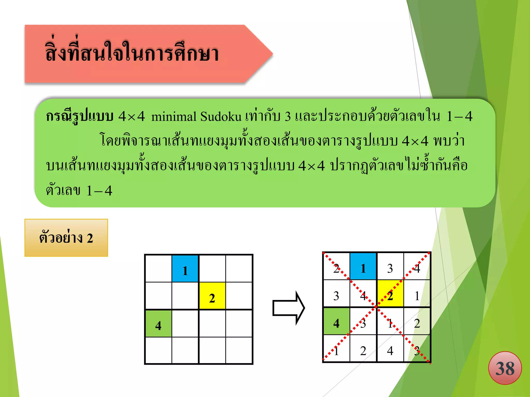 Minimal sudoku | PPTX