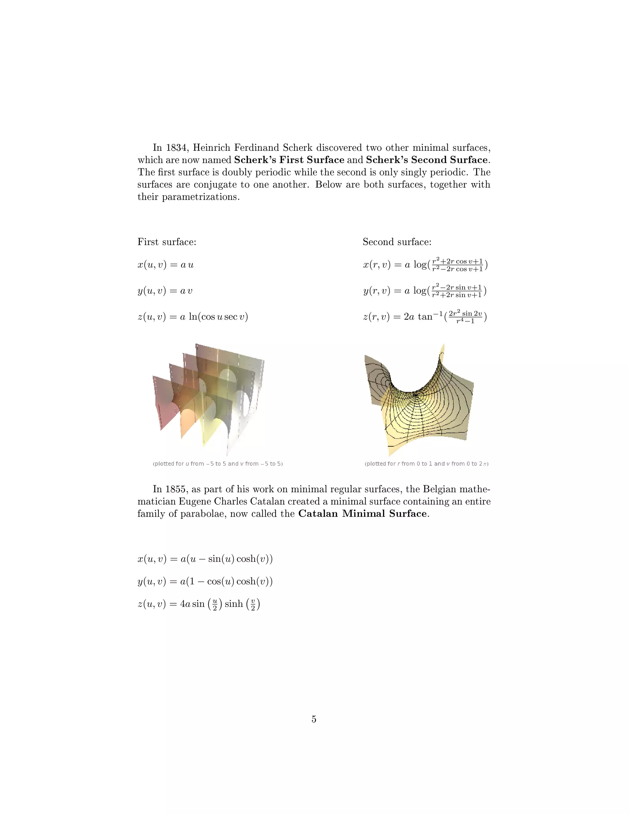 Minimal surfaces | PDF