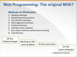 Minimal Viable Agile | PPTX | Computer Software and Applications | Computing