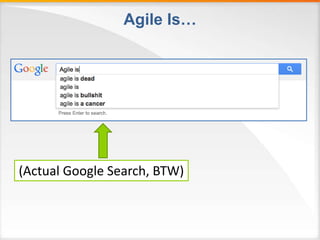 Minimal Viable Agile | PPTX | Computer Software and Applications | Computing