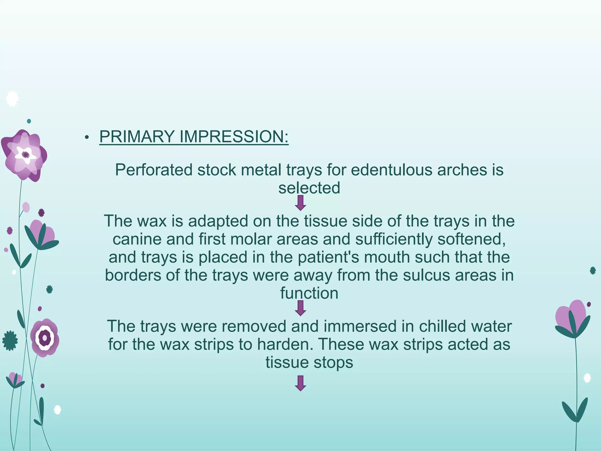 Minimal Visit Complete Denture | PPTX