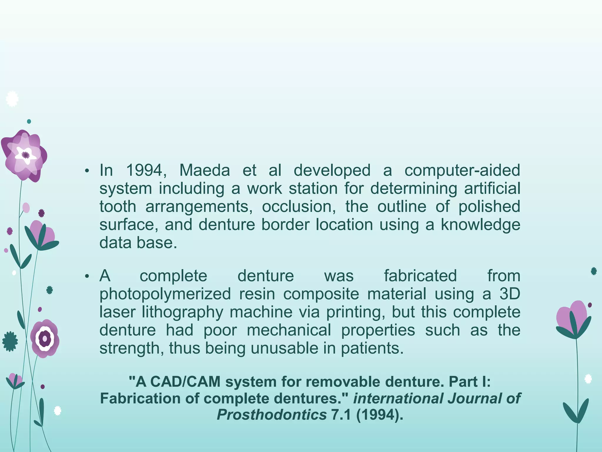 Minimal Visit Complete Denture | PPTX