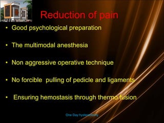 one day hysterectomy | PPT