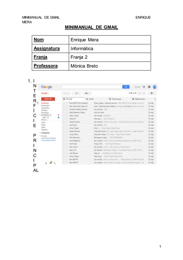 Minimanual de gmail | PDF