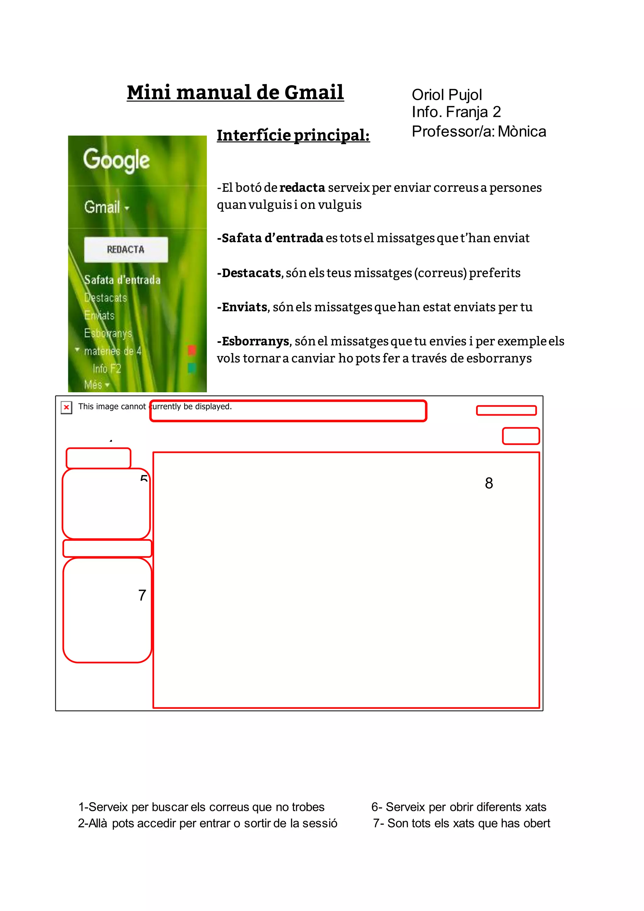 Mini Manual de Gmail | DOCX