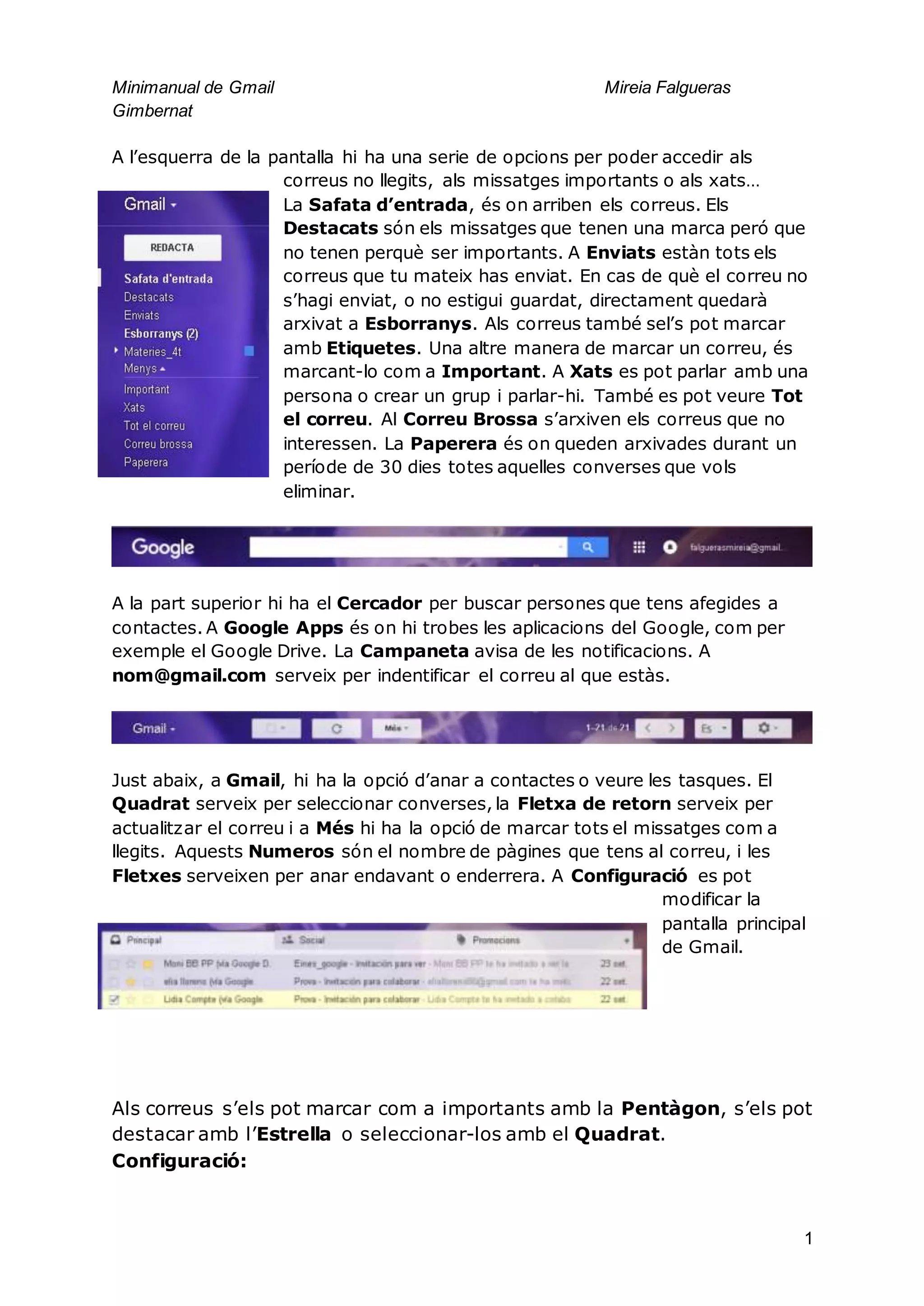 Minimanualdegmail | PDF