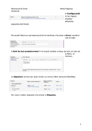 Minimanualdegmail | PDF