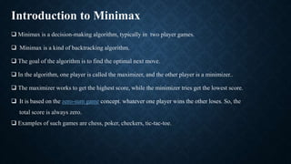 Minimax | PPTX