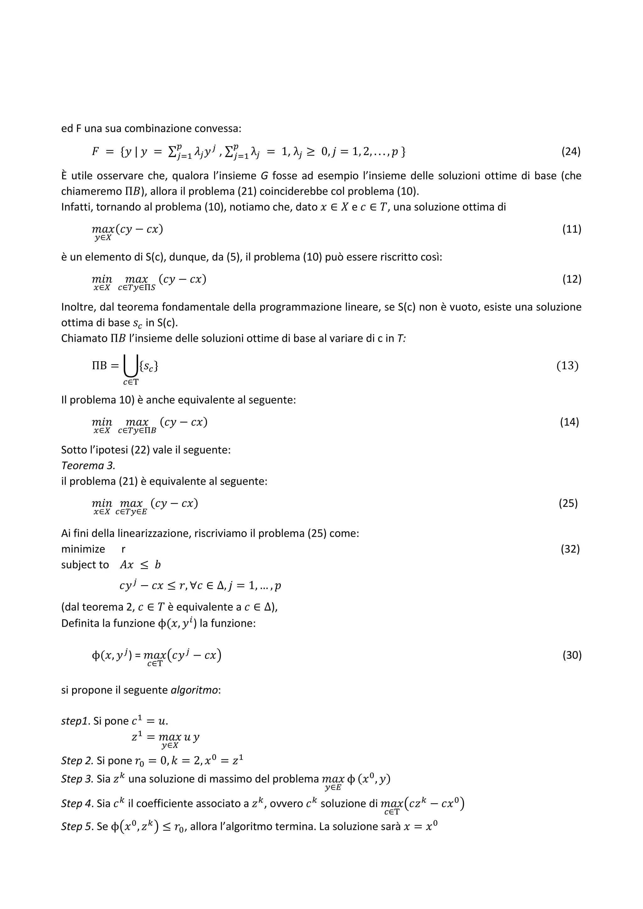 Minimax Regret Solution To Linear Programming Problems With An Interval Objective Function Pdf