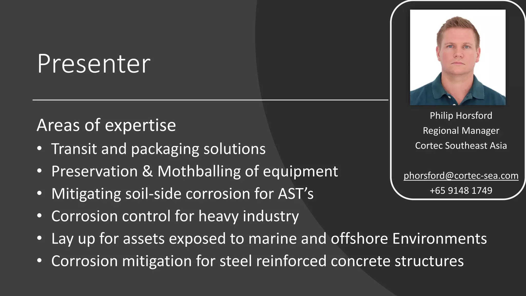Cortec MCI Presentation | PDF