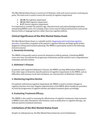 Mini Mental Status Exam (MMSE): A Comprehensive Guide | The ...