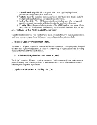 Mini Mental Status Exam (MMSE): A Comprehensive Guide | The ...