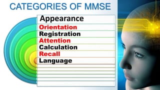 Mini mental status examination | PPTX