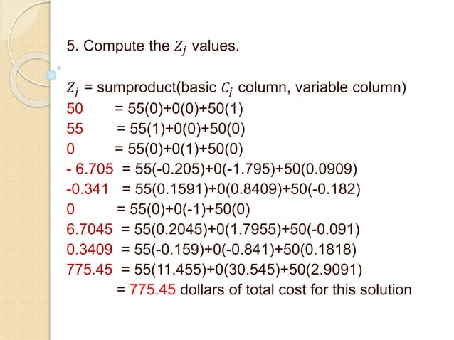 Minimization model by simplex method | PPTX