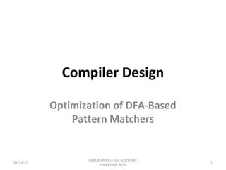 Minimization of dfa | PPT