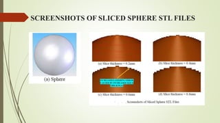 Minimization of form errors in additive manufacturing | PPTX | 3-D ...