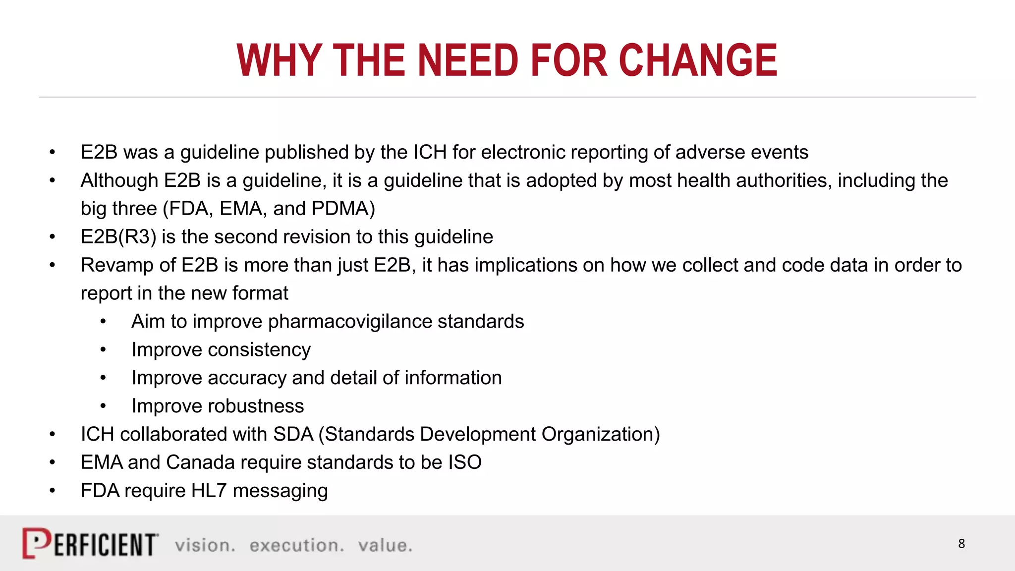 Minimize the Impact of E2B(R3) on Drug Safety Operations with Argus ...