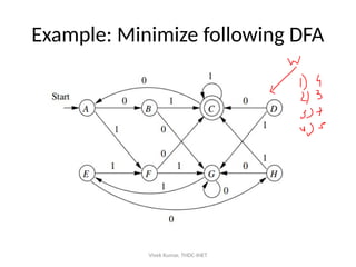 Minimizing DFA as described in the automata syllabus of engineering ...