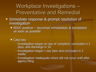 Minimizing Exposure For Workplace Harassment And Retaliation | PPT