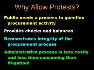 Minimizing Protests | PPT