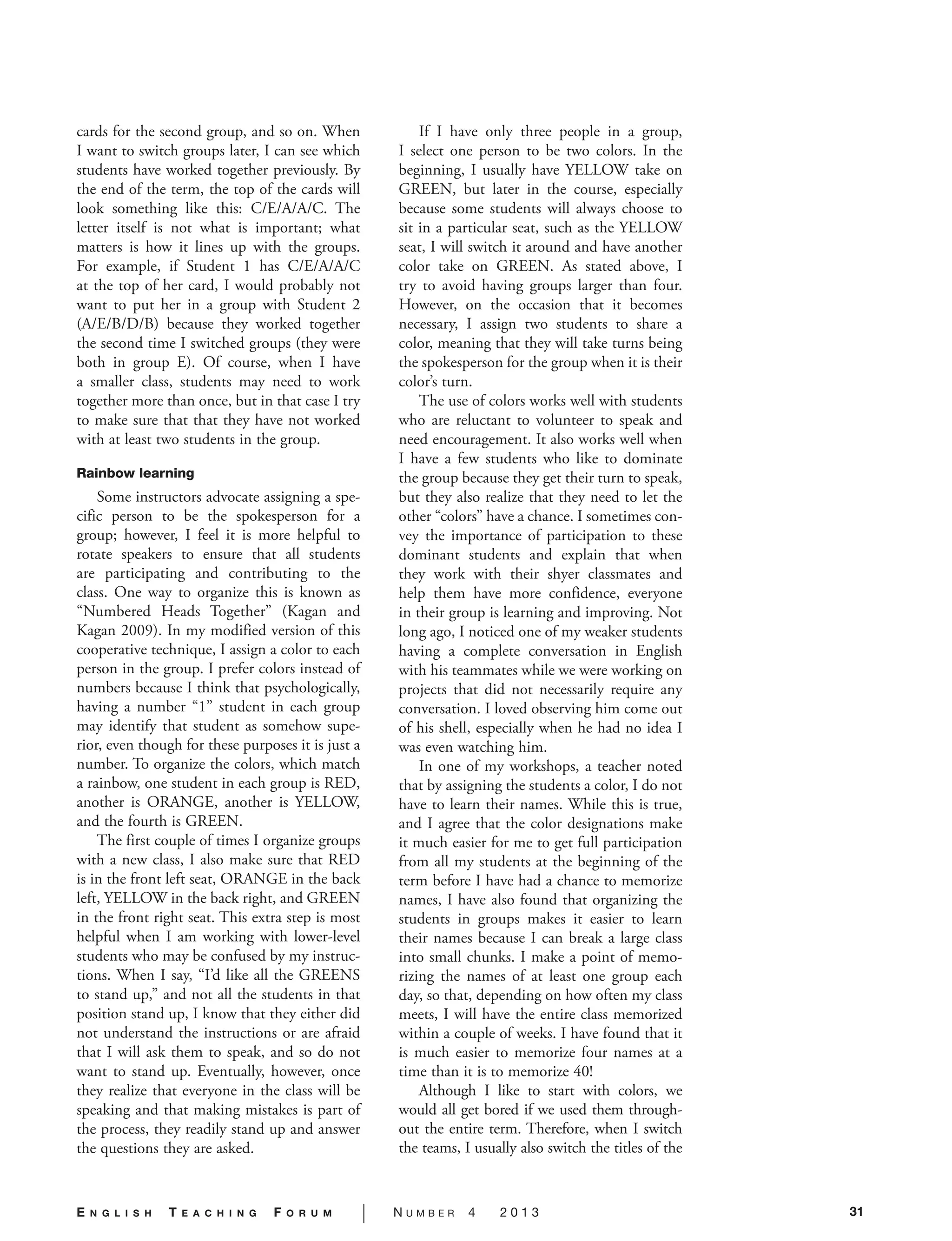 Minimizing the chaos | PDF