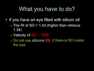 Minimizing wrong iol calculation | PPSX