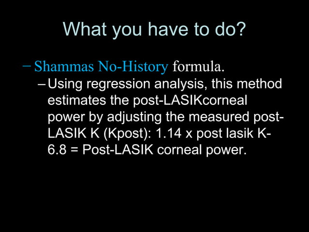 Minimizing wrong iol calculation | PPSX