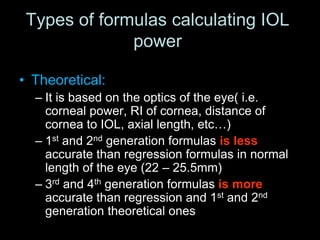 Minimizing wrong iol calculation | PPSX