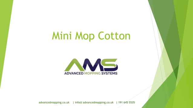 Mini mop cotton | PPTX