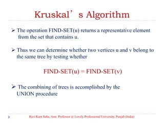 Minimum spanning tree | PPT