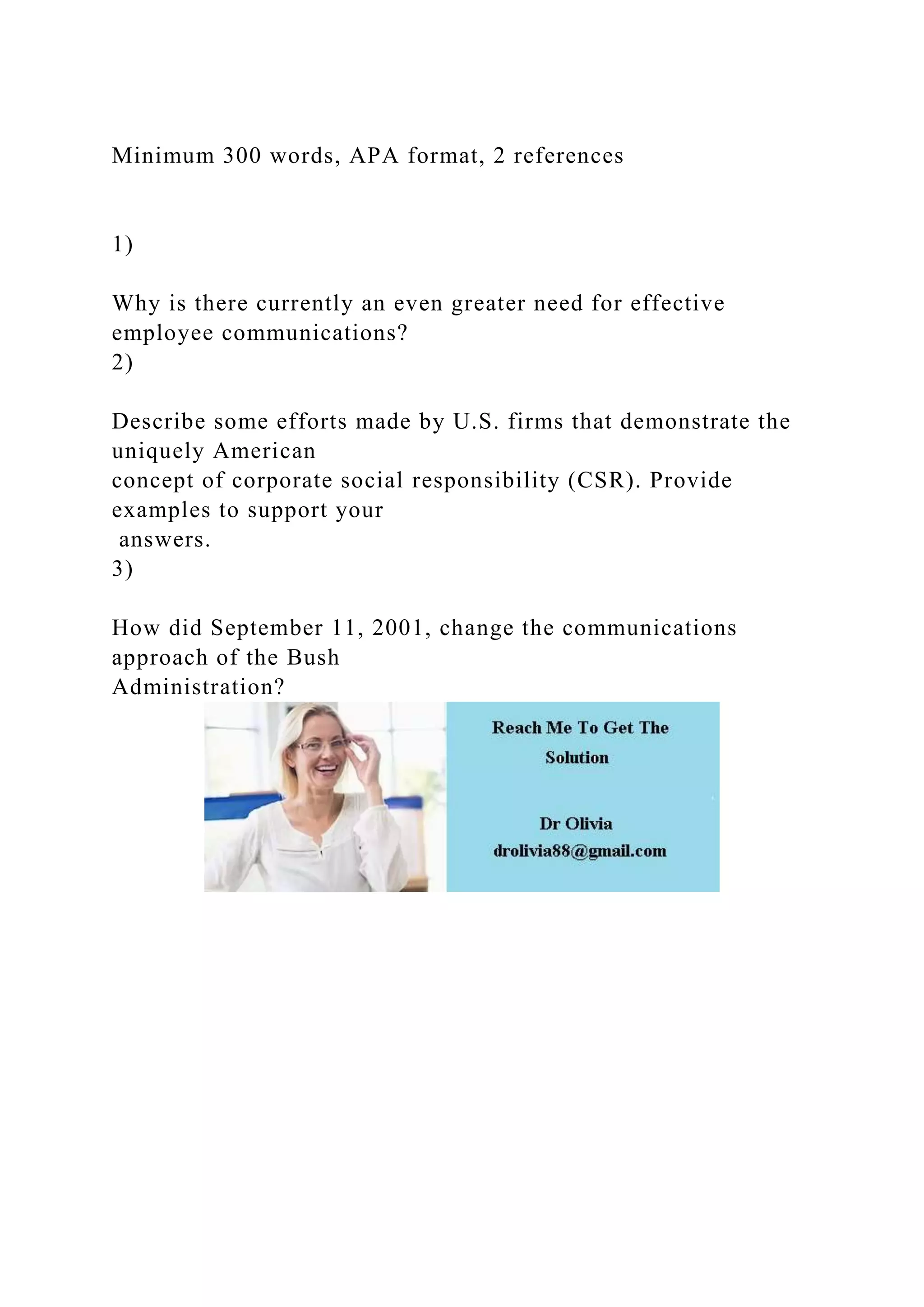 Minimum 300 words, APA format, 2 references1)Why is there .docx