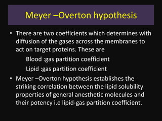 Minimum alveolar concentration (mac) | PPTX
